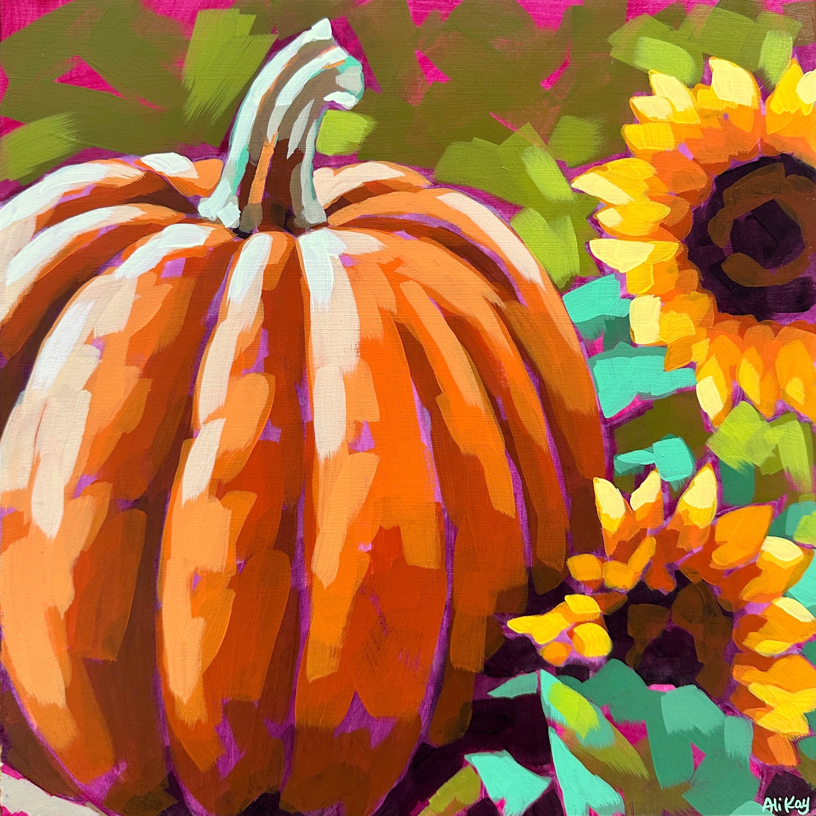 Fall Paintings – Ali Kay Studio
