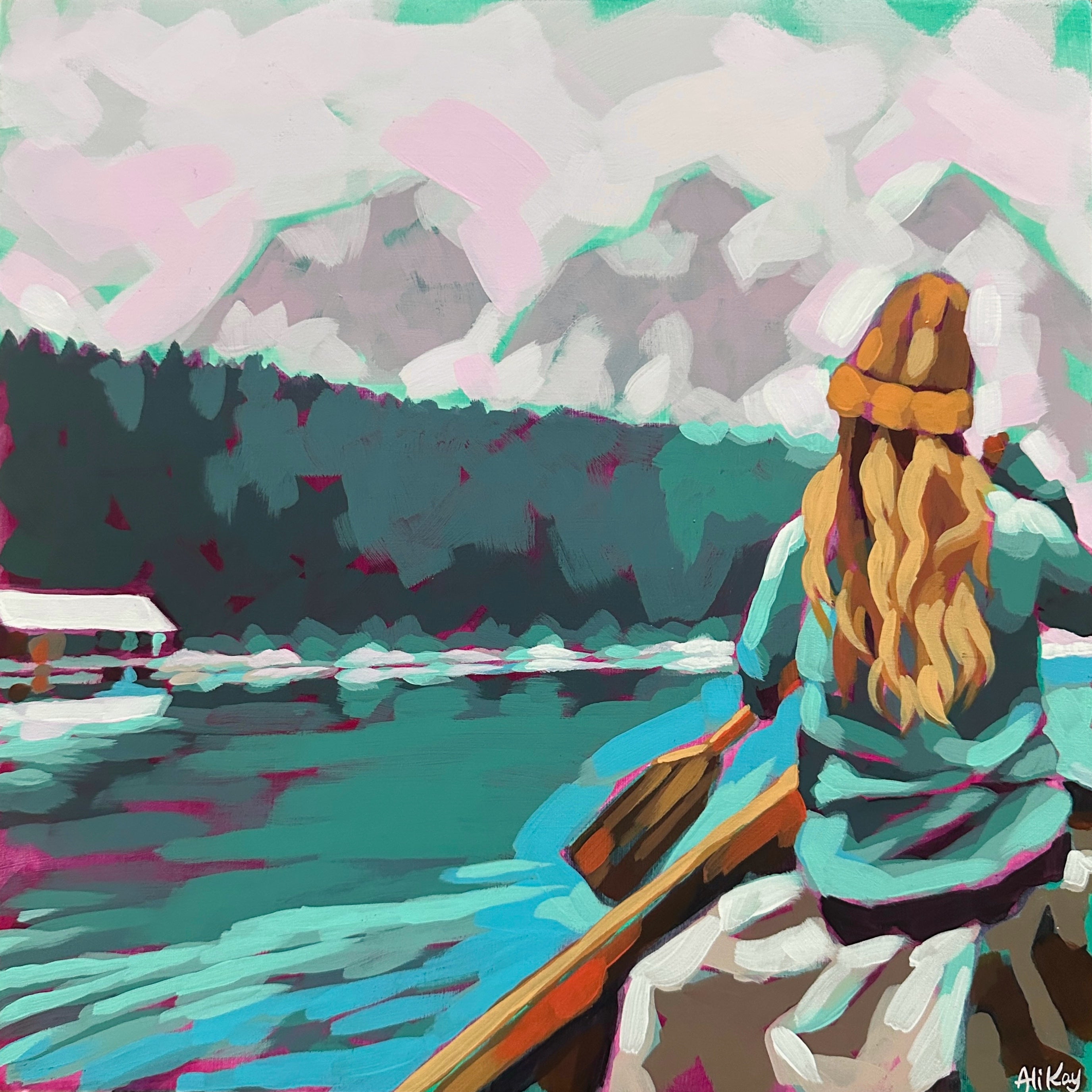 Lanscapes and Scenes Paintings – Ali Kay Studio