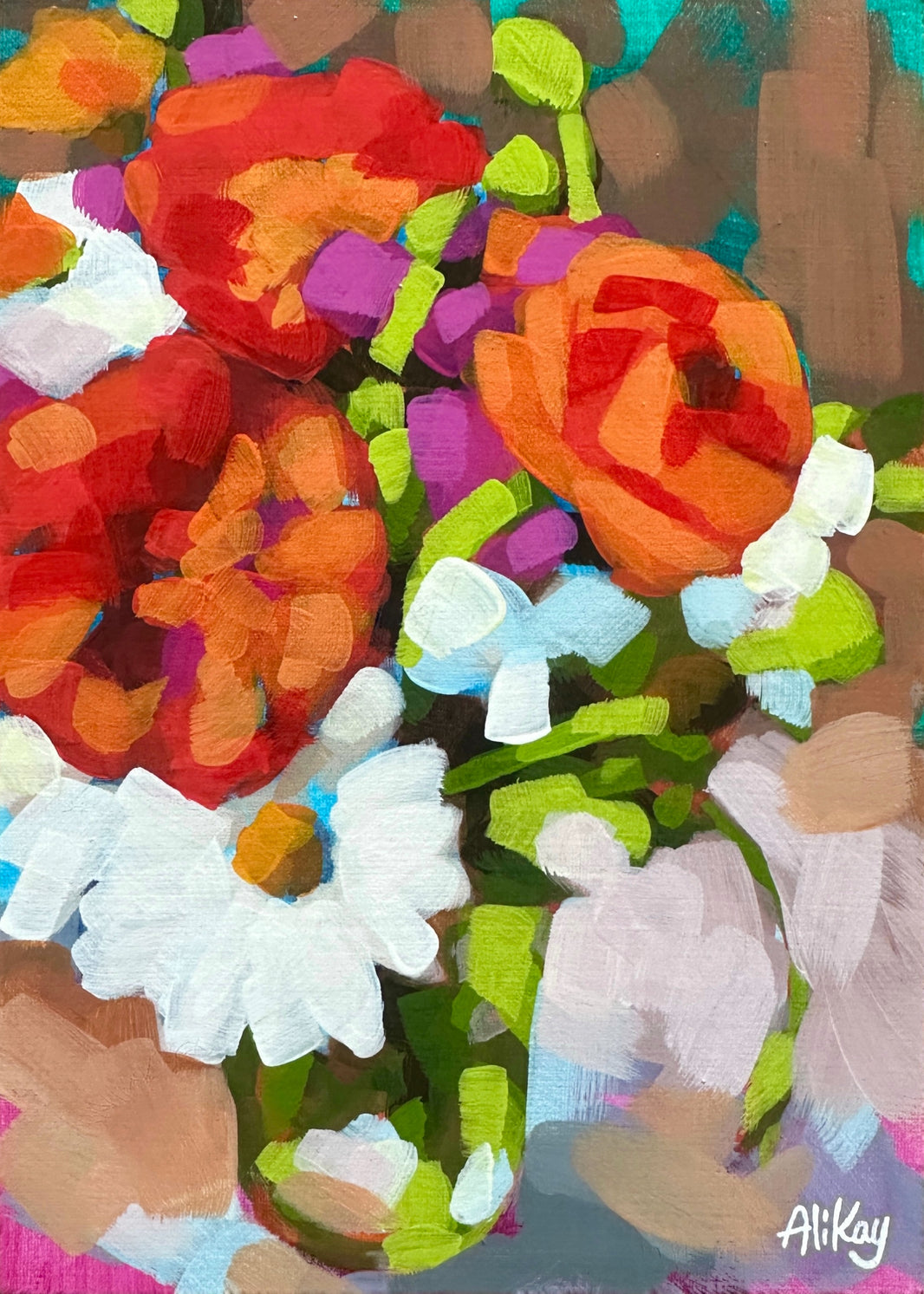 Floral Paintings – Ali Kay Studio